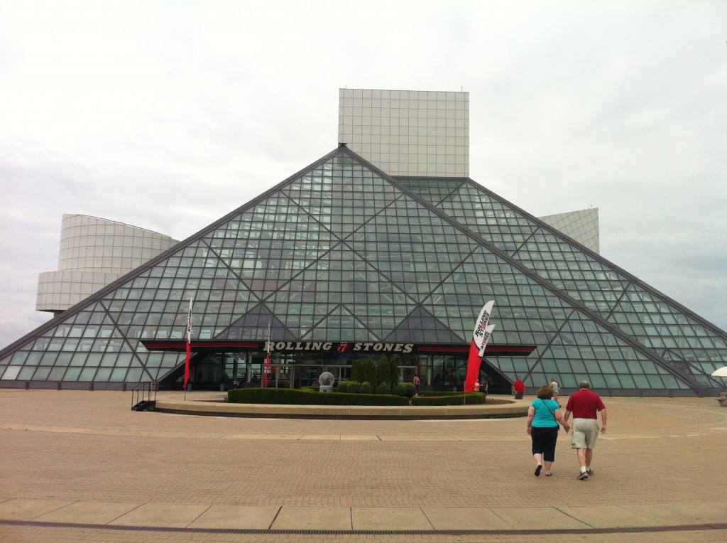 This is your life at the Rock and Roll Hall of Fame Museum
