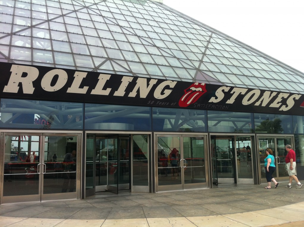 Rolling Stones Exhibit at the Rock and Roll Hall of Fame in Cleveland