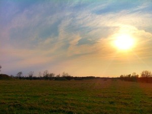 Midewin National Tallgrass Prairie sunset