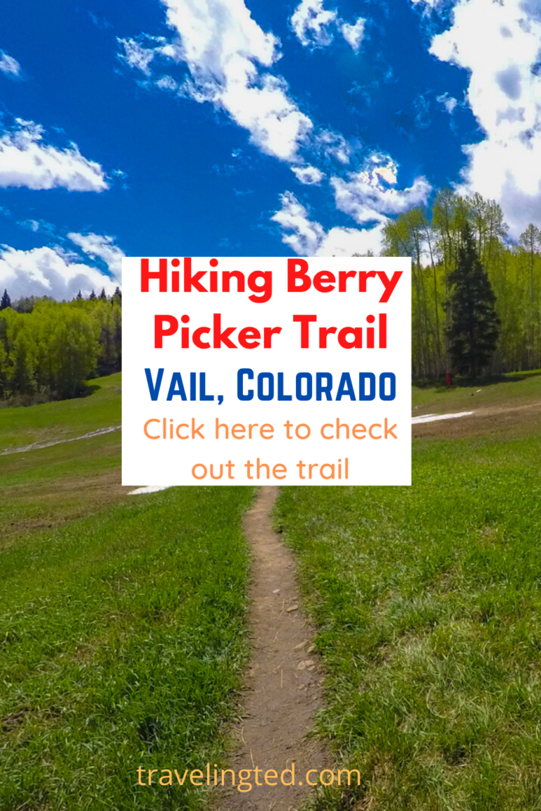 Berry Picker Trail Vail adventure up to the mountain peak