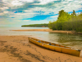 Bark Bay Slough State Natural Area in Bayfield County Wisconsin
