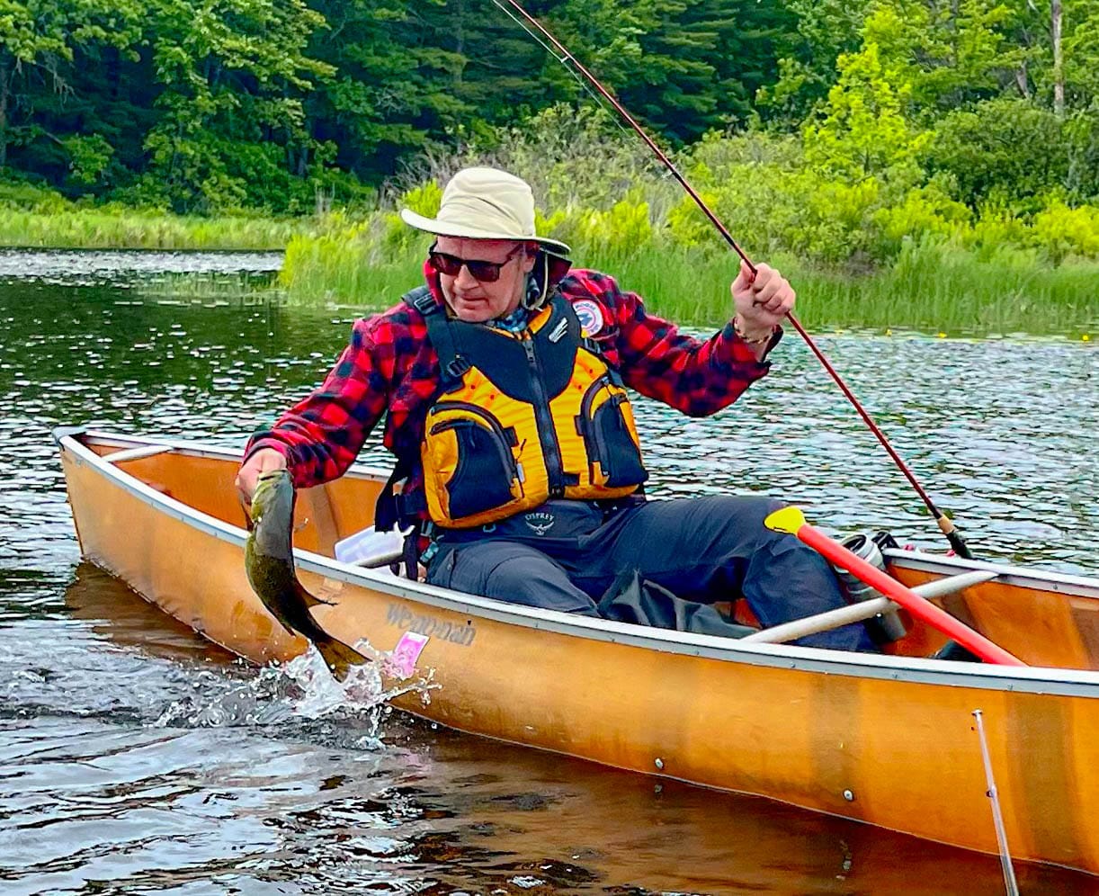 Wisconsin Manitowish Waters canoe and fishing adventure
